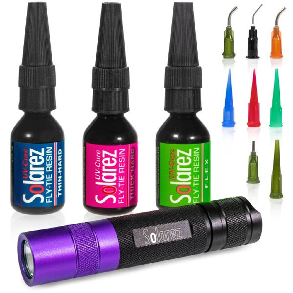 Solarez UV Cure Resin Pro Roadie Kit - Frontier Fly Fishing