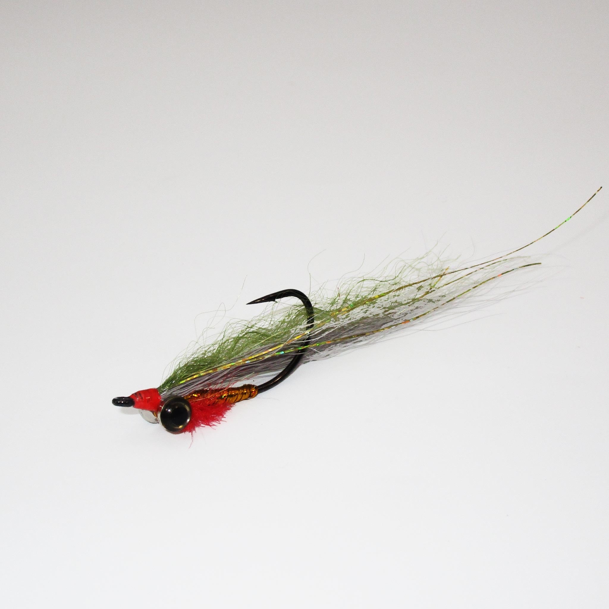 Tiger Clouser 1/0 | Olive | Frontier Fly Fishing